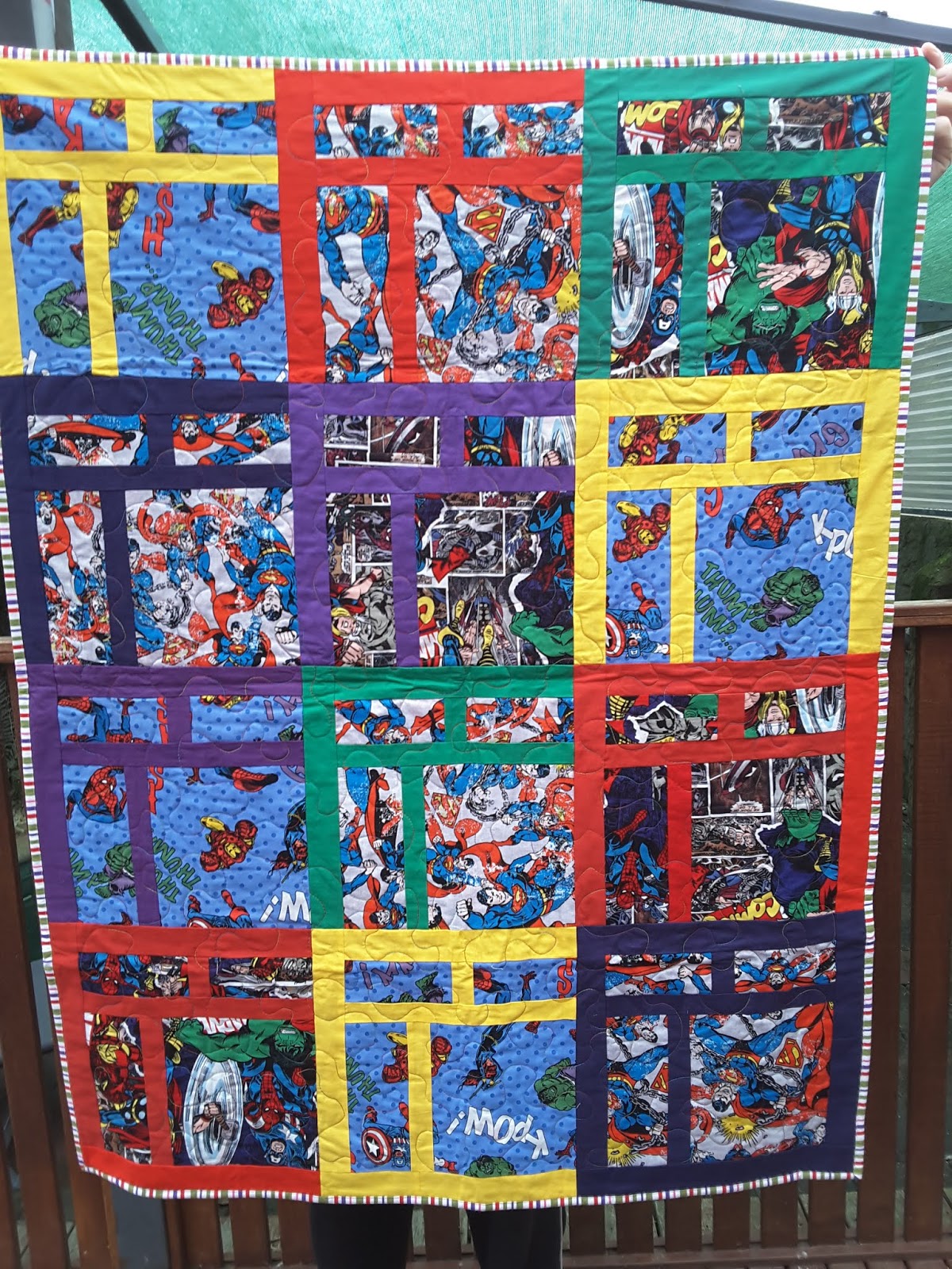 Oz Comfort Quilts. : My Super Hero.