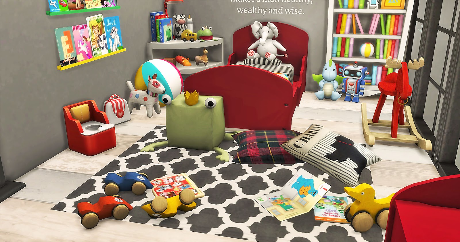 Sims4 My Toddler Room Ruby Red Sims sims4-my-toddler-room-ruby-red-sims