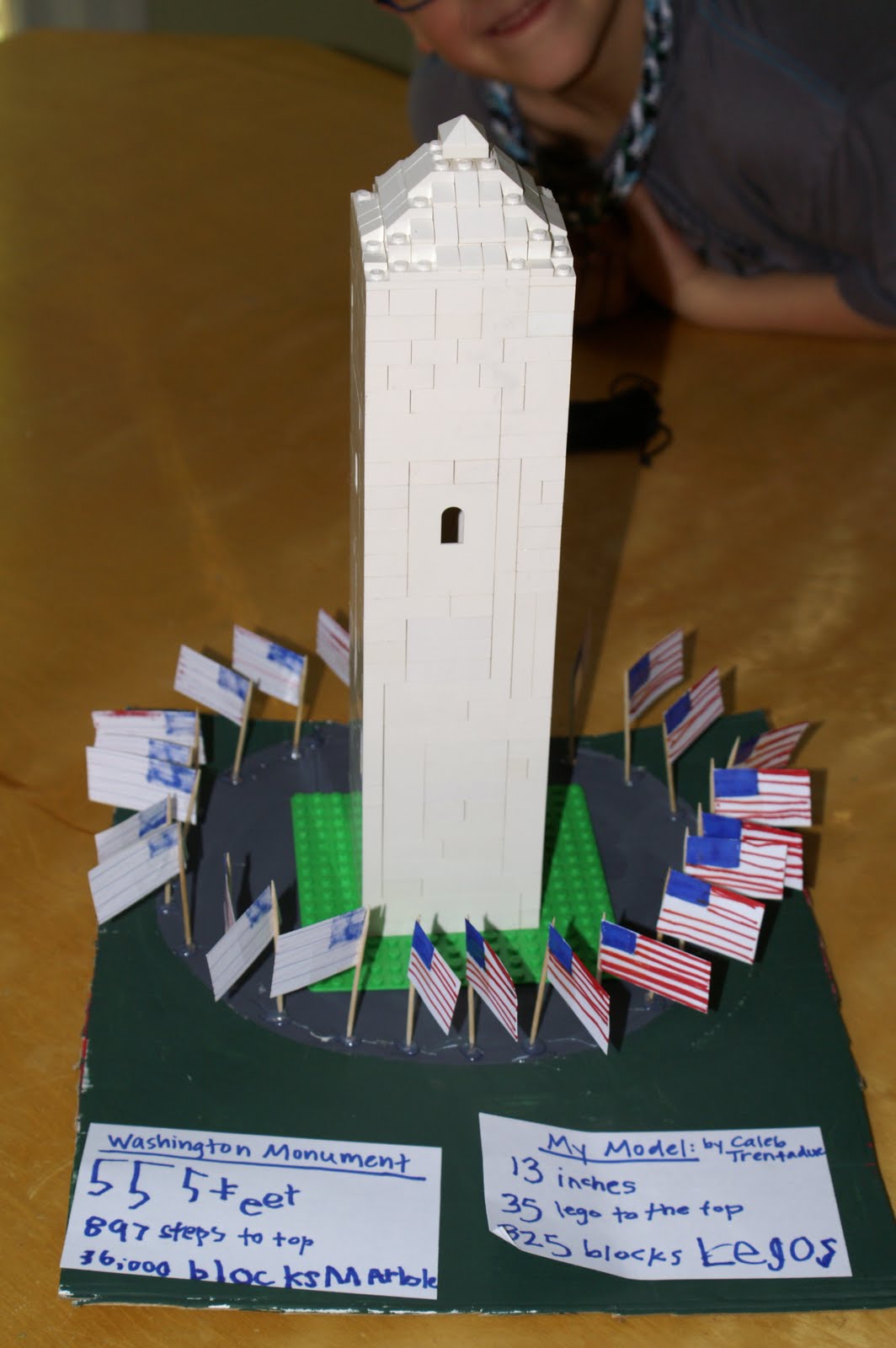 My Three Snakes and Snails: Caleb's Washington Monument