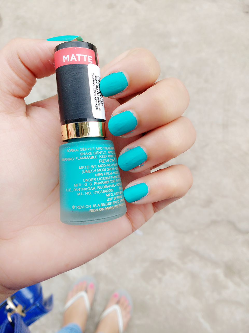 Revlon Matte Nail Polish Collection- Marine Matte: Review & Swatches