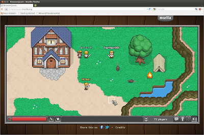 Browser Quest - вышла новая ролевая игра от Firefox