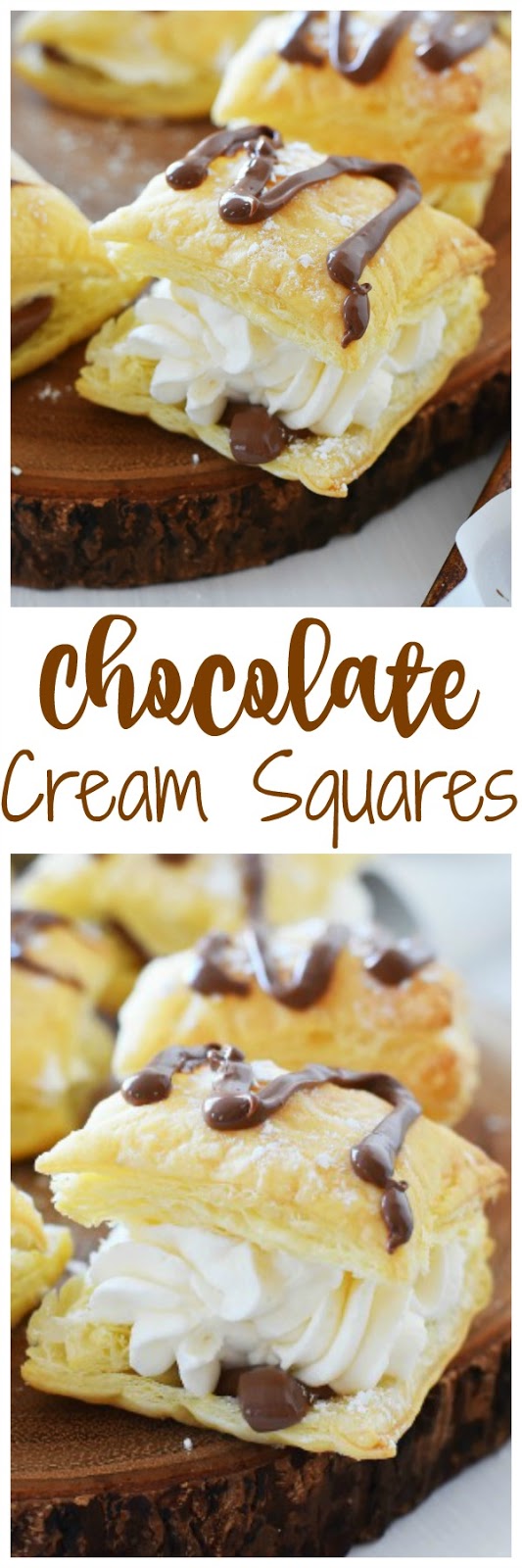 CHOCOLATE-FILLED REAL CREAM SQUARES - Harian 13