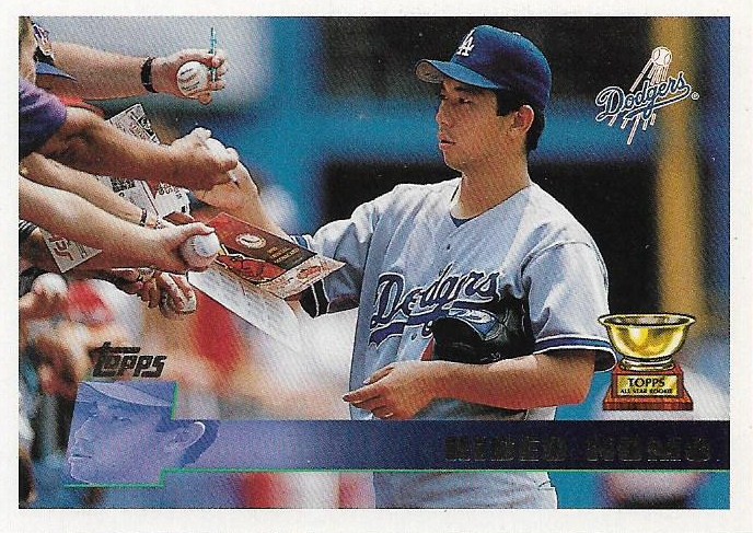 The best Dodger card for every year I've collected
