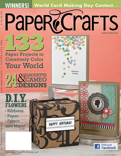 The Creation of Creativity: Paper Crafts Magazine March/April 2012 ...