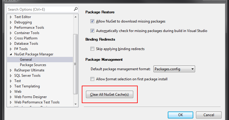 Stop Visual Studio from Eating Disk Space