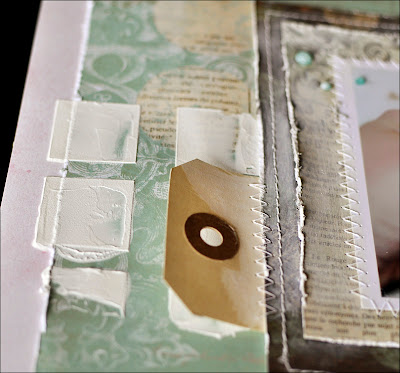 ScrapGalens Blogg: Papper, symaskin och färg...