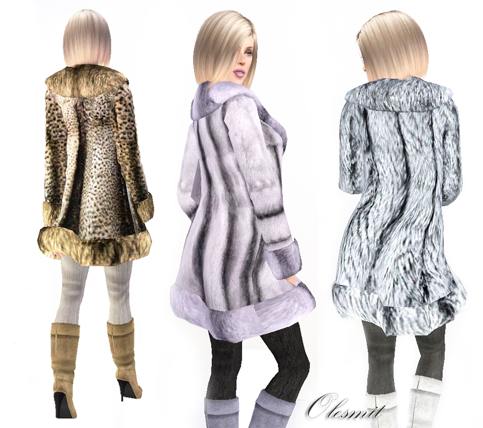 OleSims: Fur coat