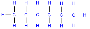 Hexane Lewis Structure