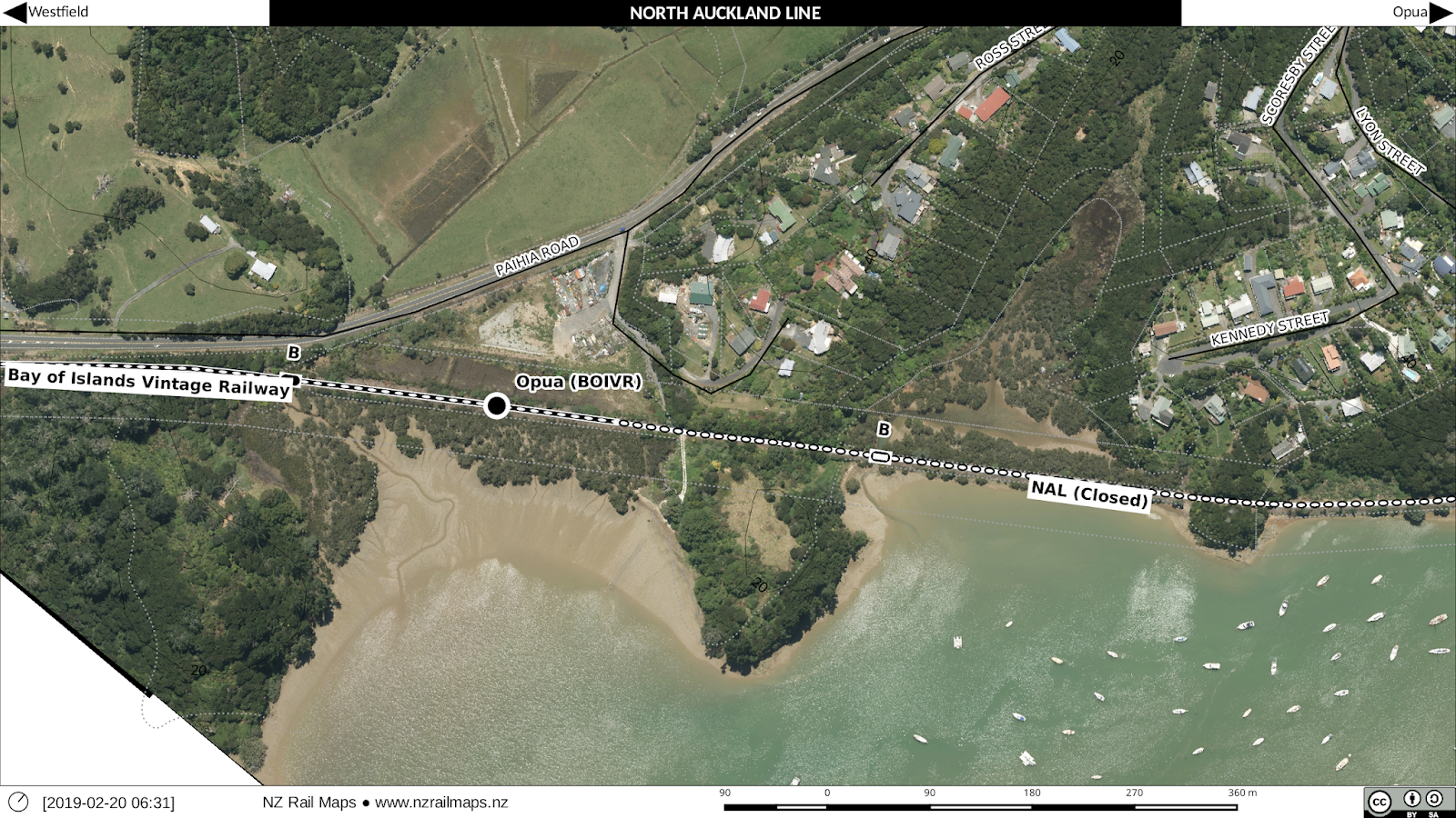 New Zealand Rail Maps: North Auckland Line [1A]: Opua-Kawakawa 1: Opua 1