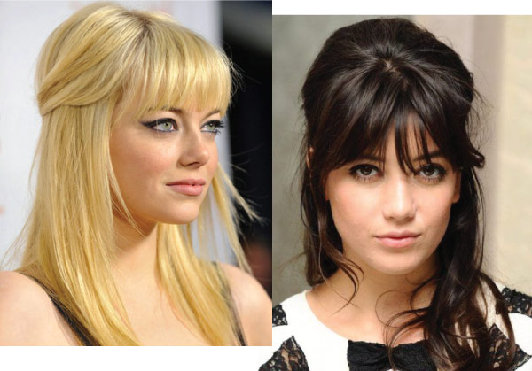 Isadora Marques: Penteados para quem tem Franja...