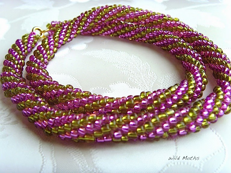 Wildmoths Handcrafted Creations: Spring Necklace