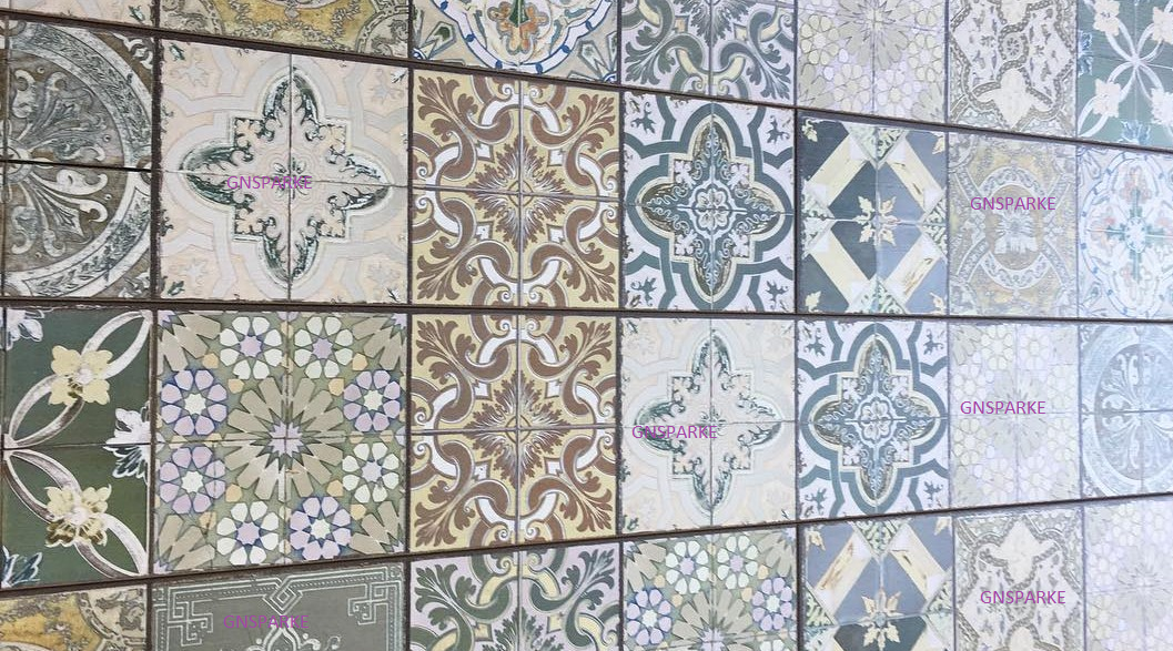 Renkli Desenli Yazılı Laminat Parke: Renkli Çini Desen laminat Parke ...