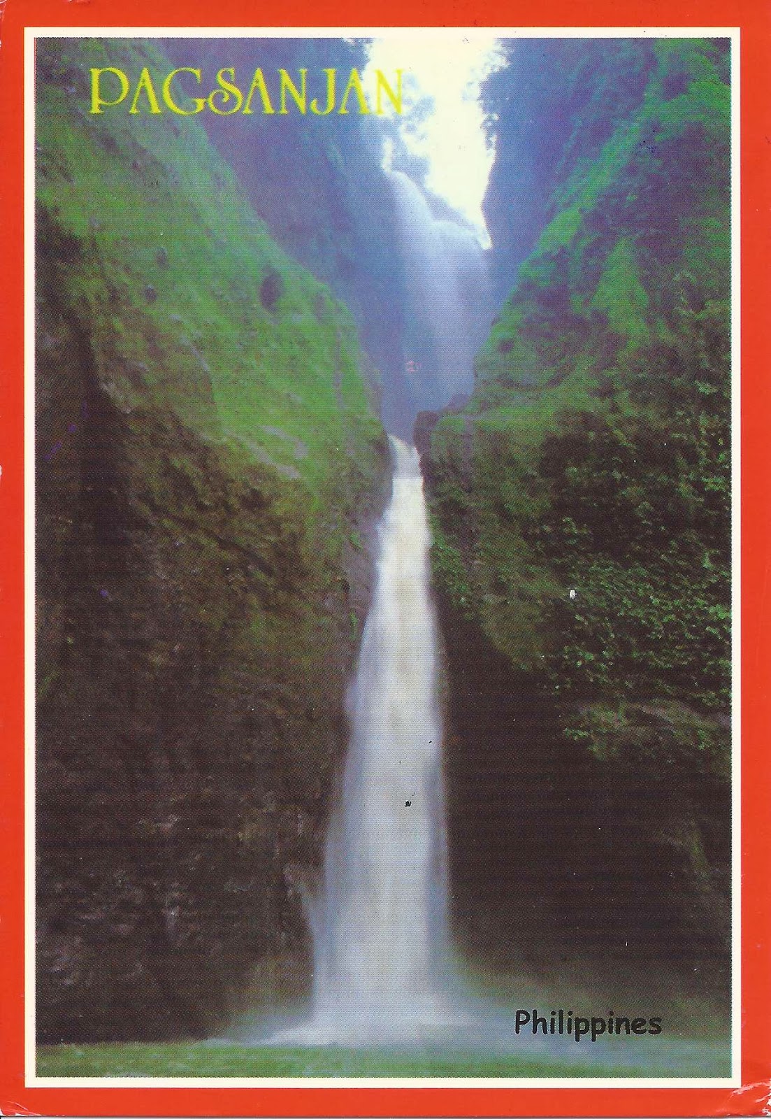 A Journey of Postcards: Pagsanjan Falls, Philippines