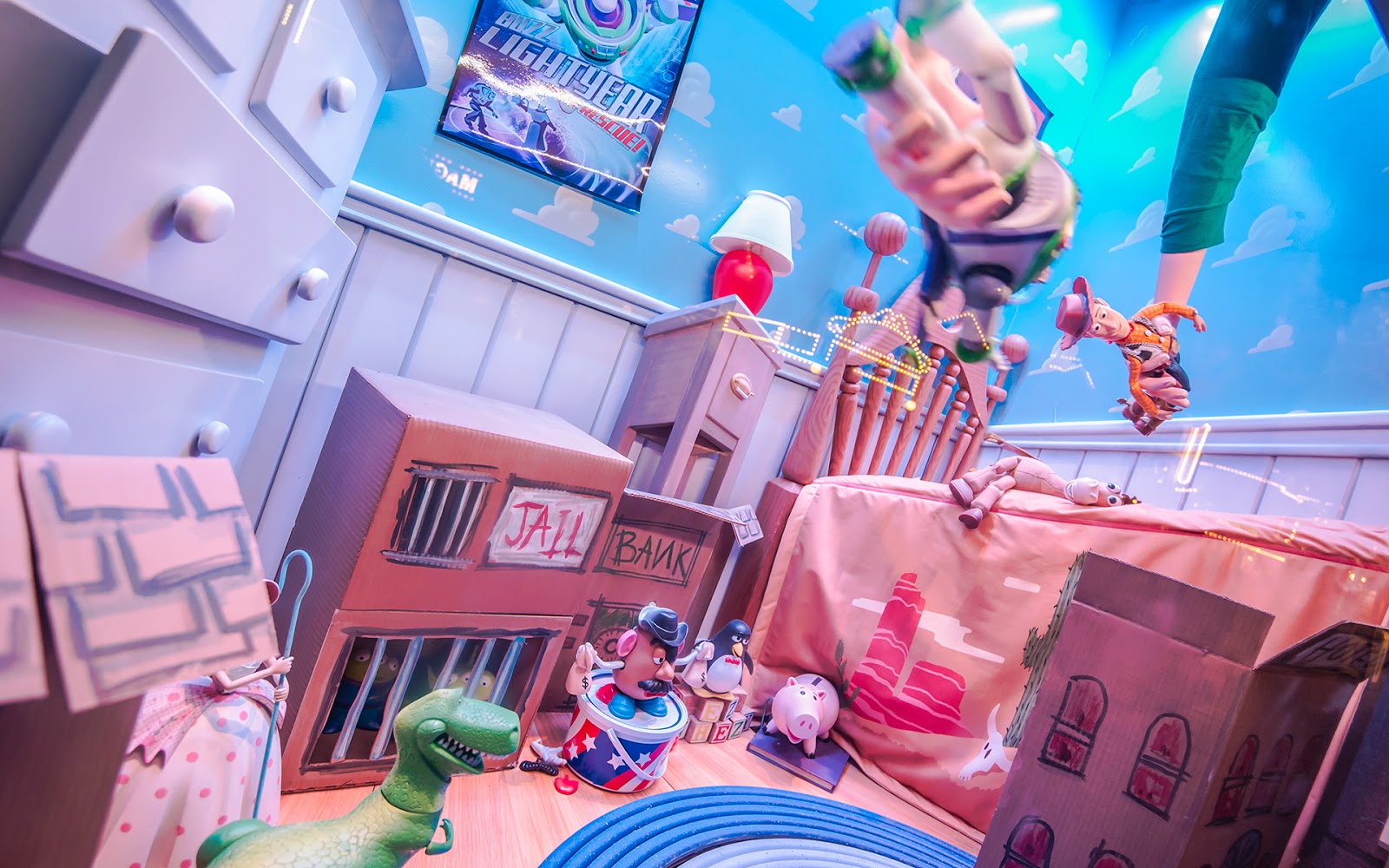 Main Street Windows: Toy Story
