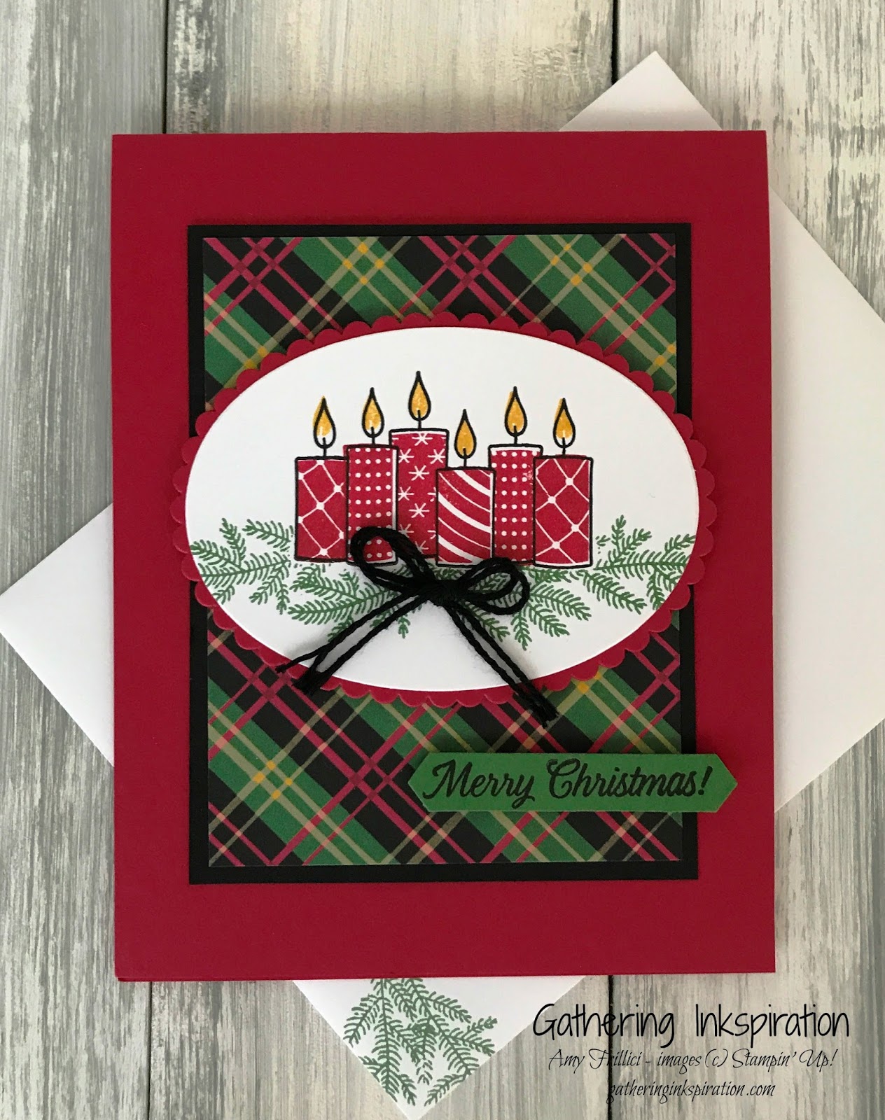Gathering Inkspiration: Stampin' Up Merry Patterns... Merry Christmas