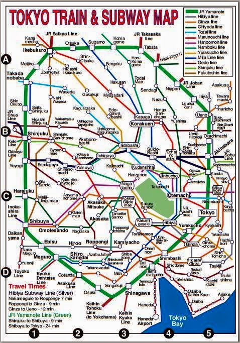 wandering... can't go home: Baffled by Tokyo's rail network? Try SUICA ...