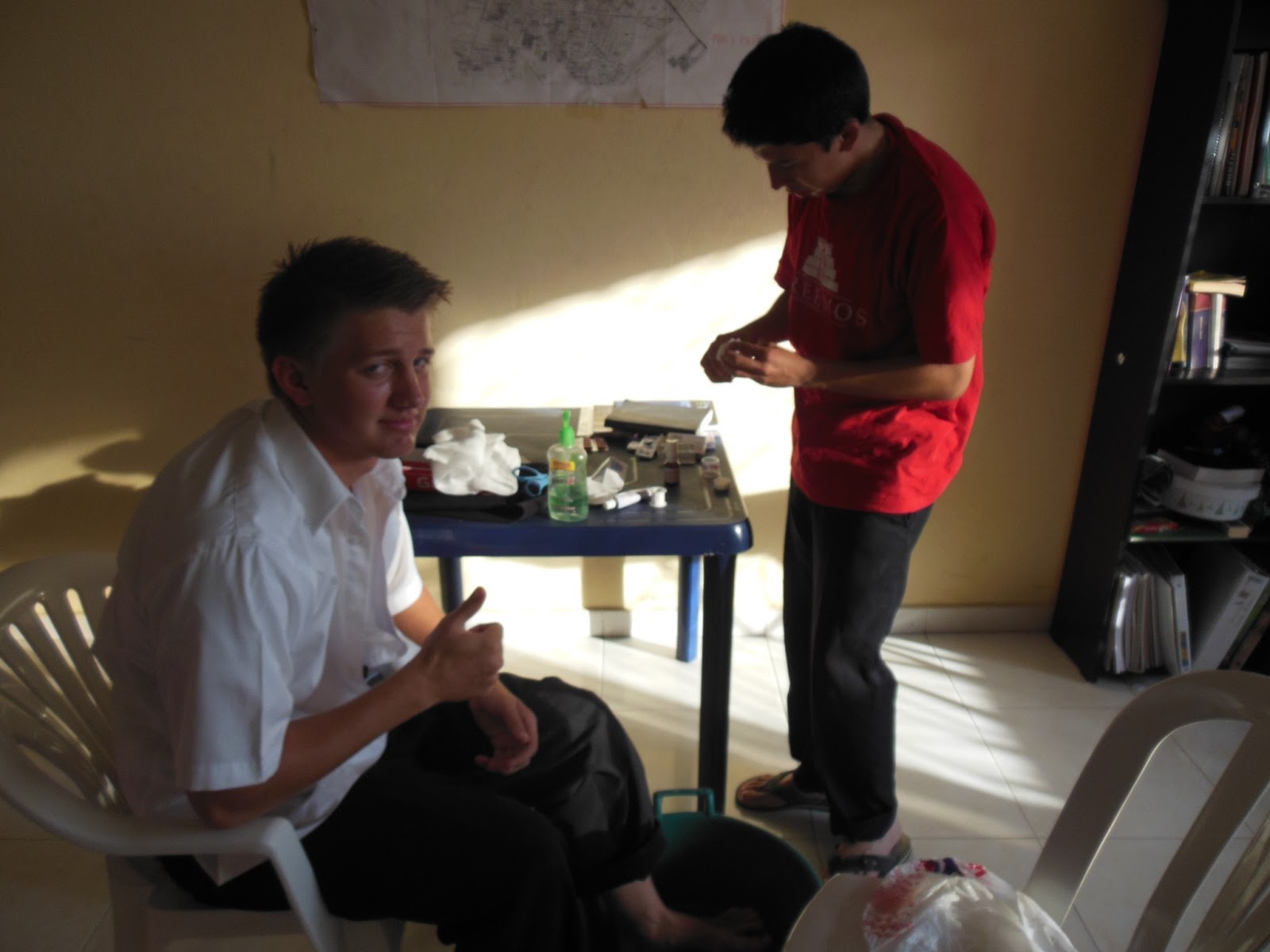 Elder Nathan Michael Norberg: Toe-tally Laid Up Week!