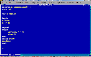 Kode Program: PERULANGAN REPEAT … UNTIL