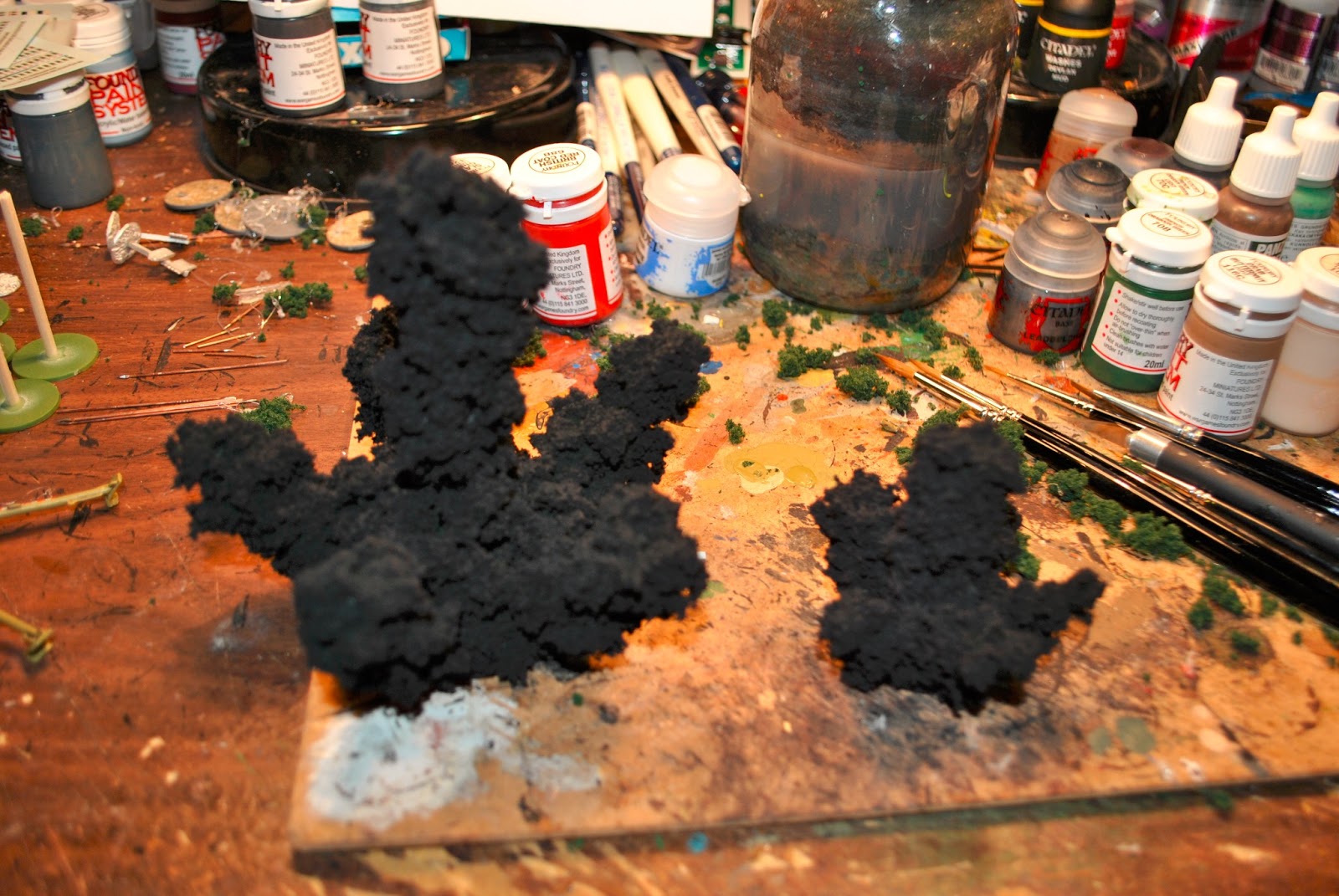 Jay's Wargaming Madness: Explosions and Craters