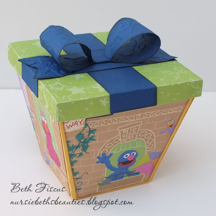 SVG Attic Blog: Sesame Street Gift Boxes with Beth