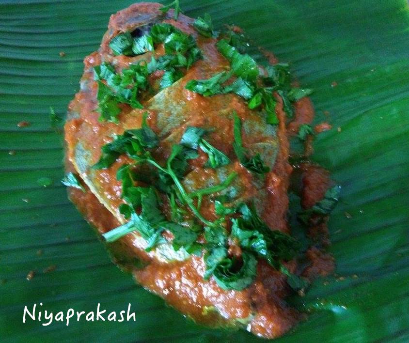 Niya's World: Fish Pollichathu / Meen Pollichathu (2nd recipe)