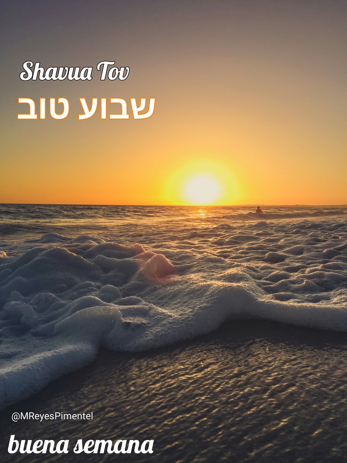 Hablemos.: Shavua Tov.