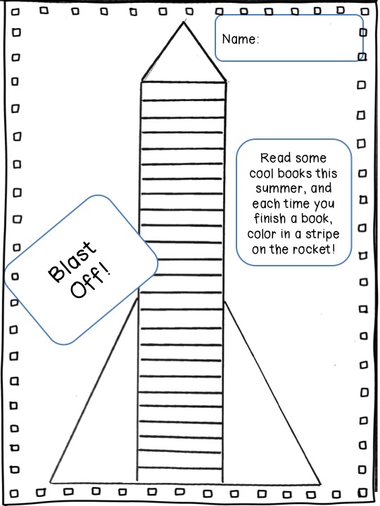 Read~Write~Create : Blast Off to Summer and Read Some Books!