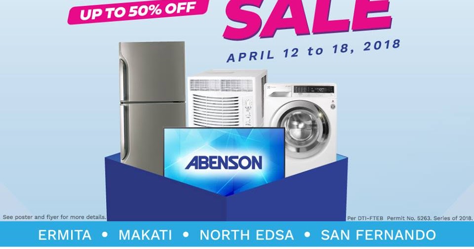 Manila Shopper: Abenson Open Box SALE: Apr 2018