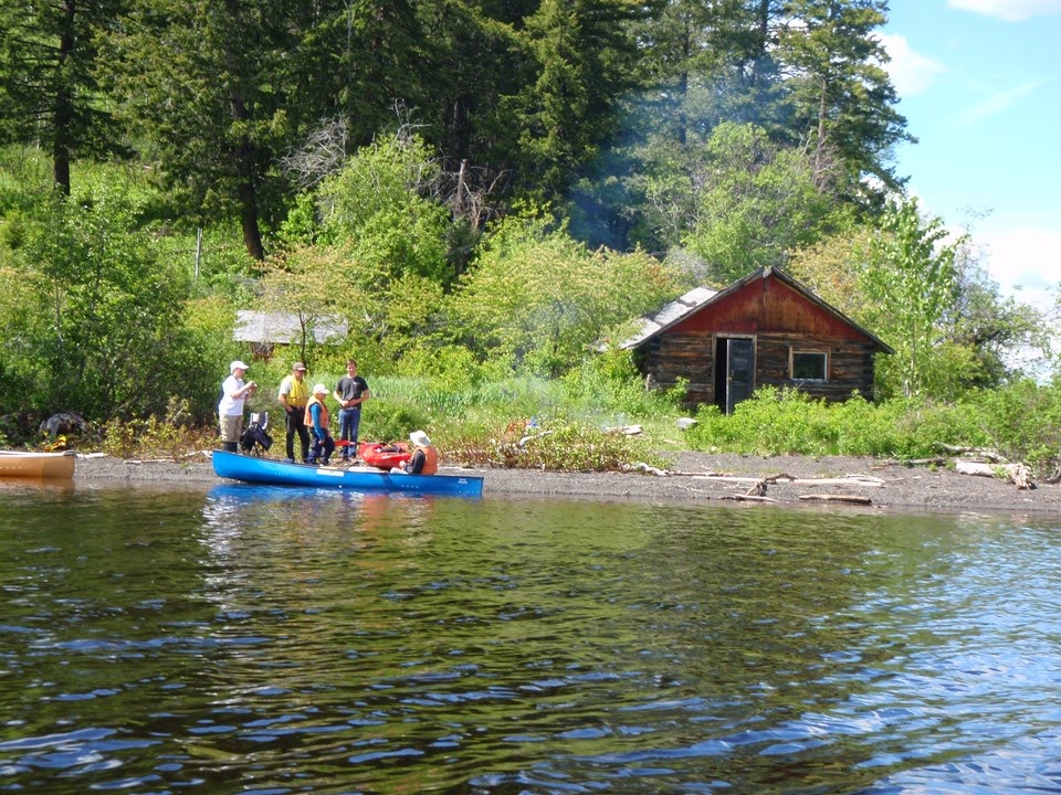 Life in a little log cabin: Canoeing Tsilcho Creek & Pinchi Lake