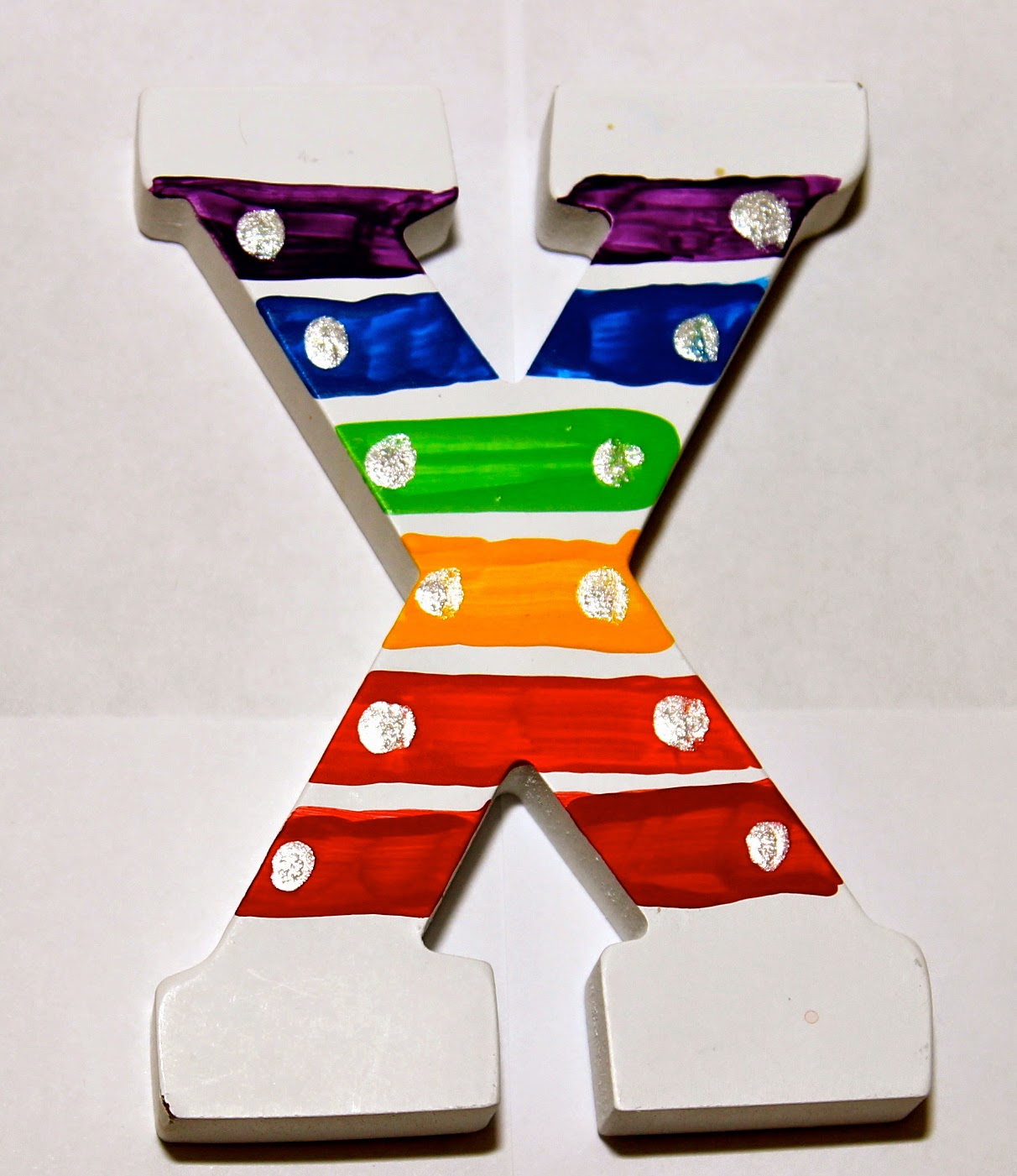 One Stop With KK: DIY : Alphabet Wall