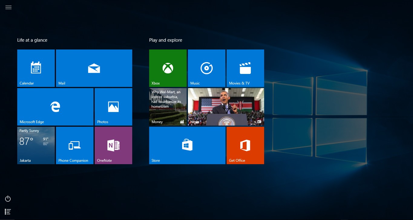 Cara Merubah Tampilan Start Menu Pada Windows 10