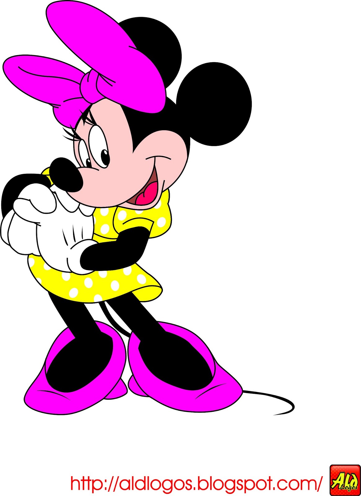 Vector Minnie Mouse 2 - AldLogos