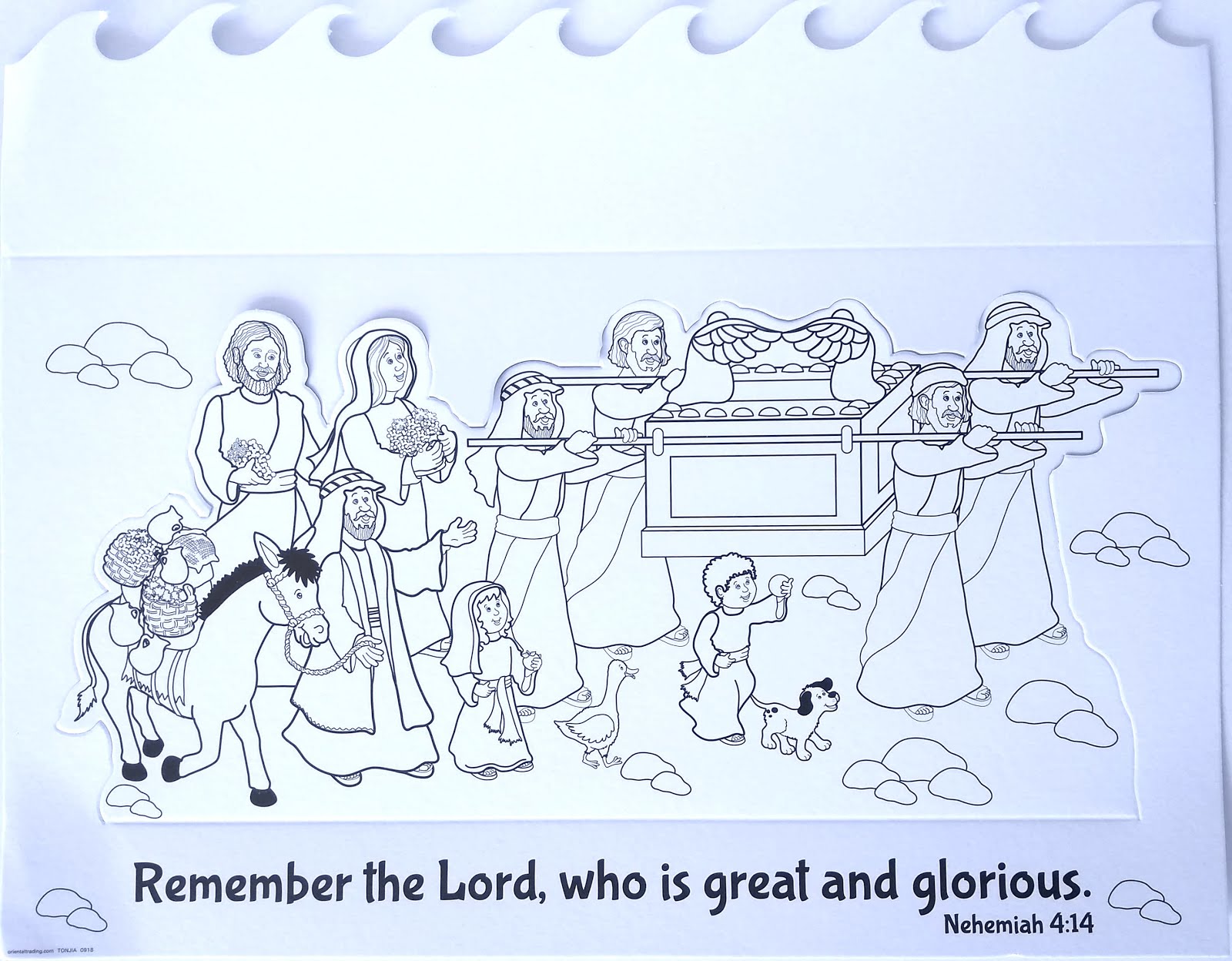 Petersham Bible Book & Tract Depot: Colour Your Own Crossing the Jordan ...