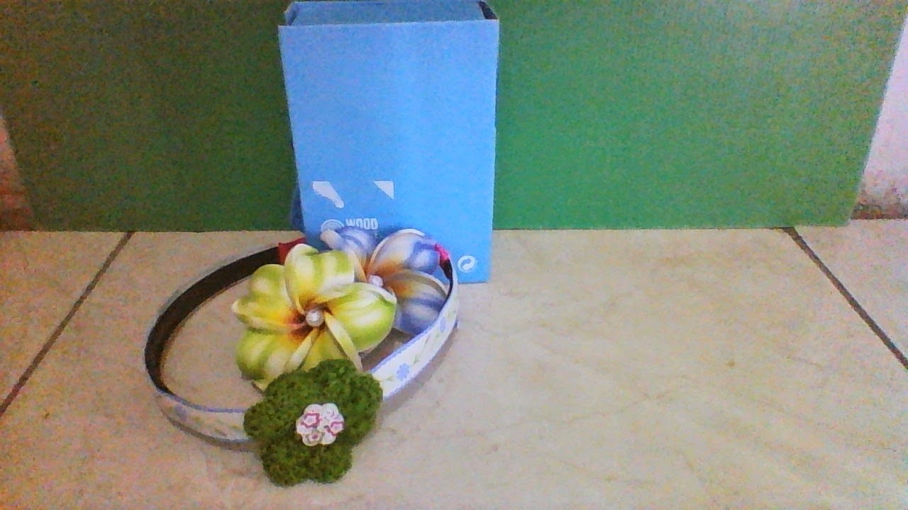 Hasna's Story: Cara Membuat bando Dengan Rajutan