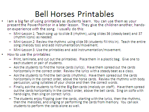 The Sweetest Melody: Bell Horses, The Wild Horseman, and William Tell ...