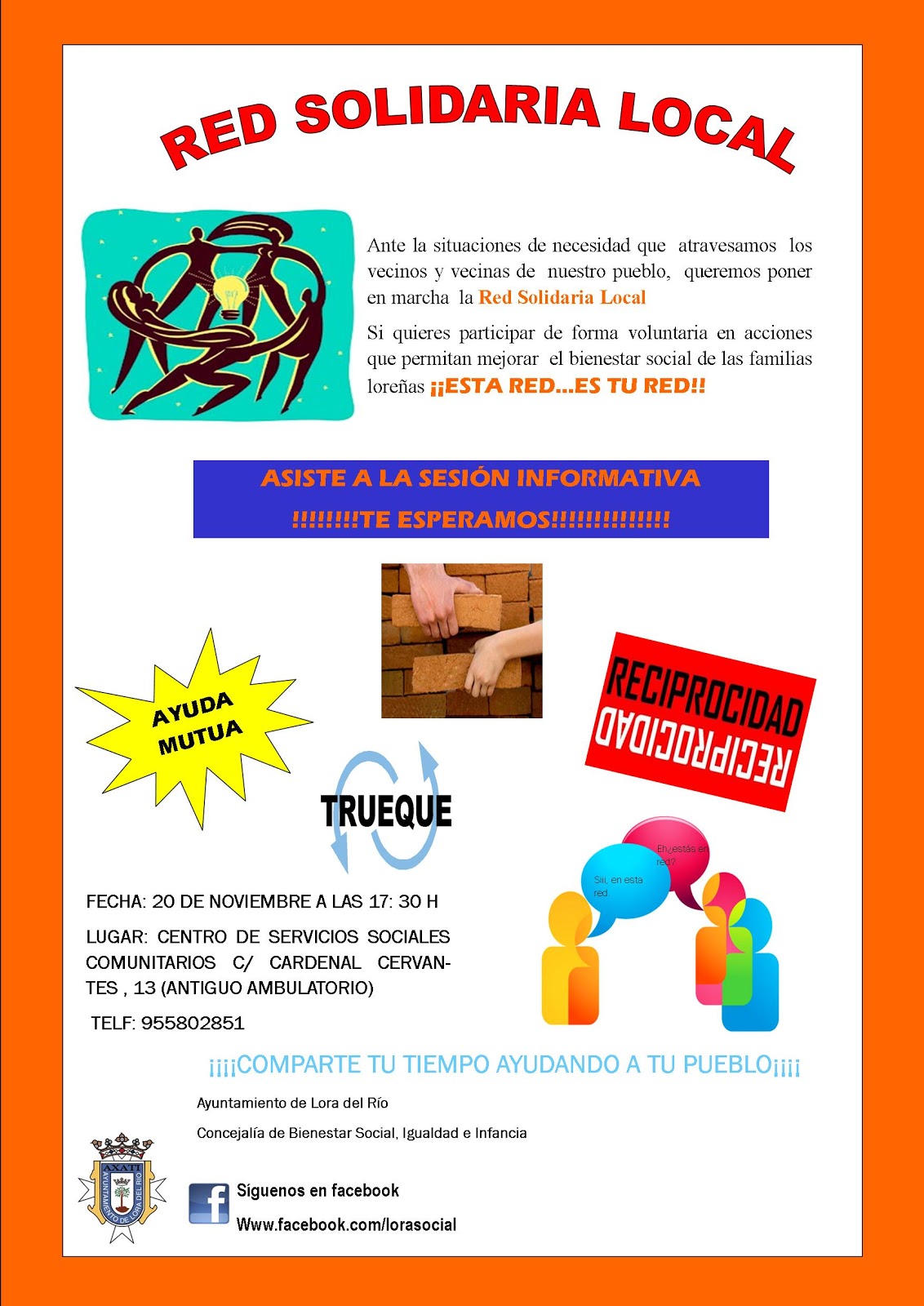 LORA DEL RIO: El Ayuntamiento de Lora del Río creará la Red Solidaria ...