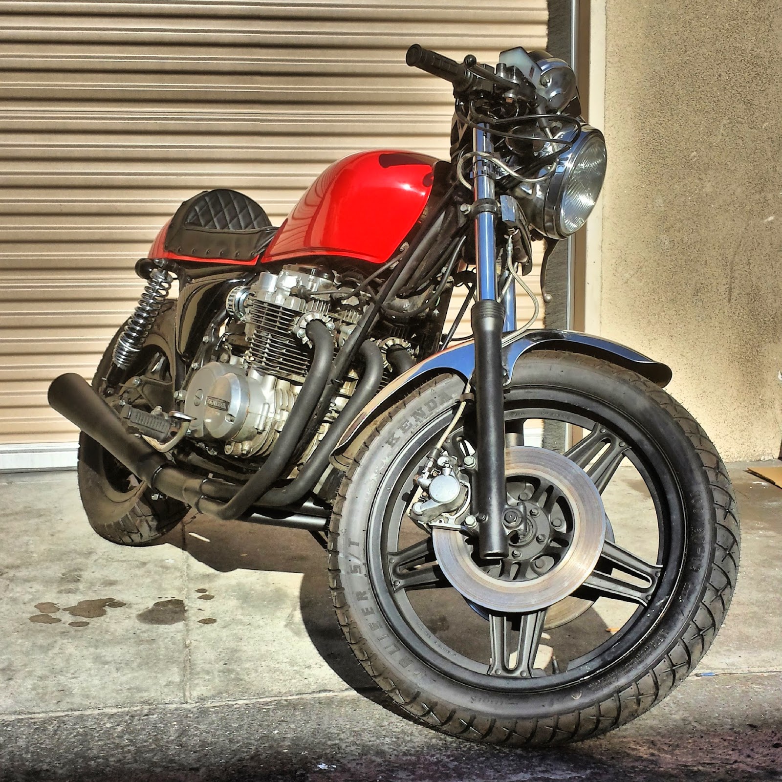 Road Map Mosaics: COMPLETED - 1981 HONDA CB650C Cafe Racer!!!