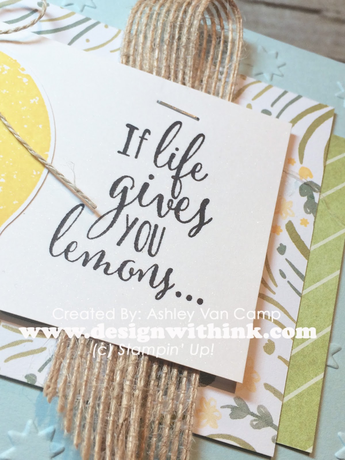 Design With Ink: Life's Lemons...