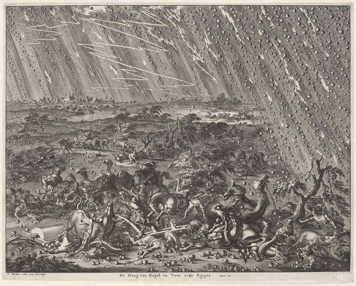 Prints and Principles: Jan Luyken’s etching, “The Plague of Fiery Hail ...