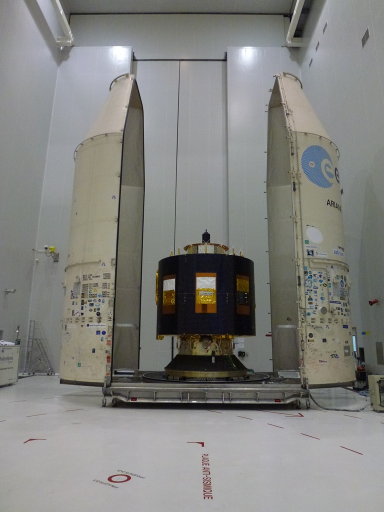 MSG-3 Launch Campaign: MSG-3 moved to the BAF!