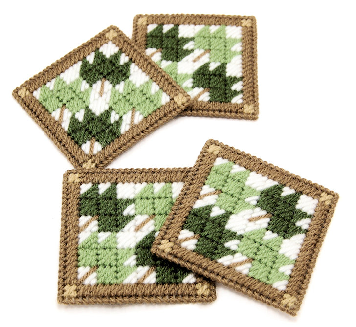 Strings Away!: Free Friday: Maple Leaf Coasters