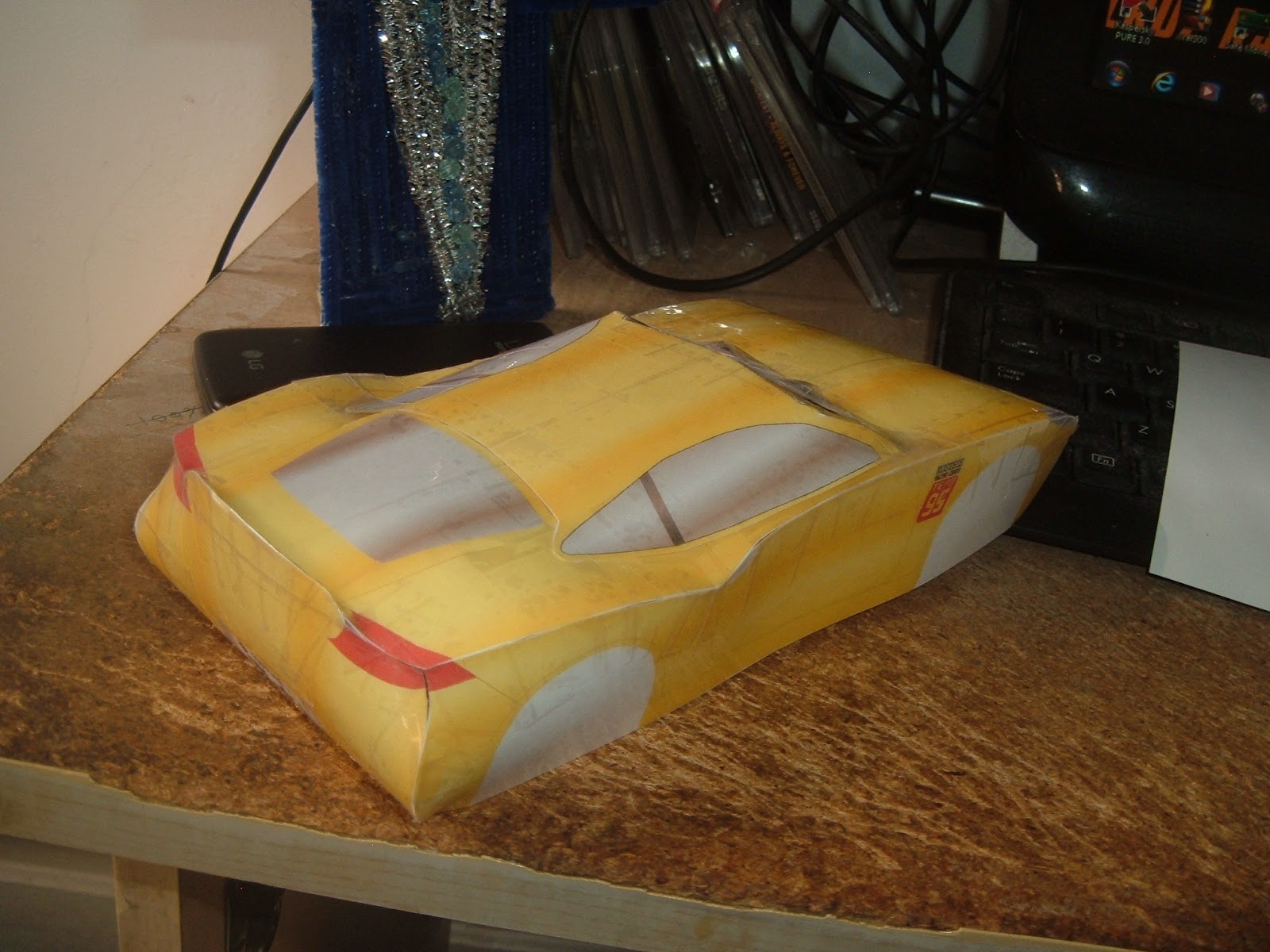 papermodelmatersexclusive's: the all new cars 3 CRUZ RAMIREZ PAPERCRAFT ...