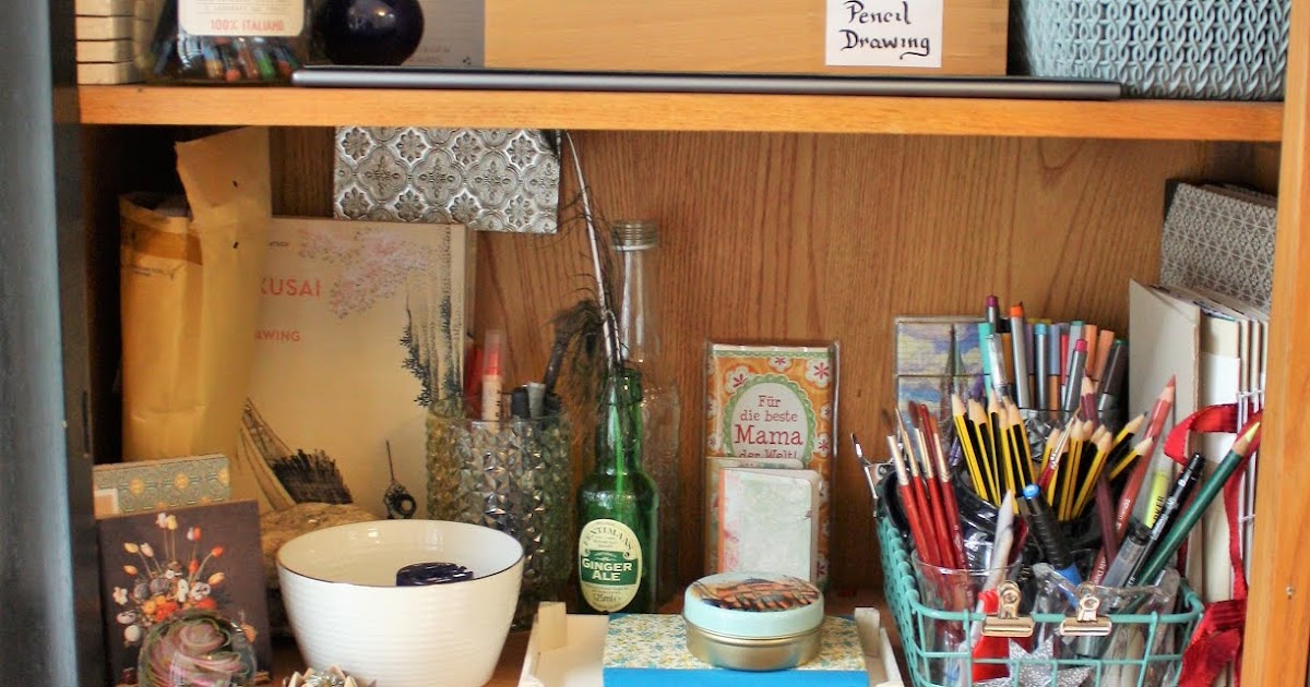 How I organize my drawing, watercolor, urban sketching supplies