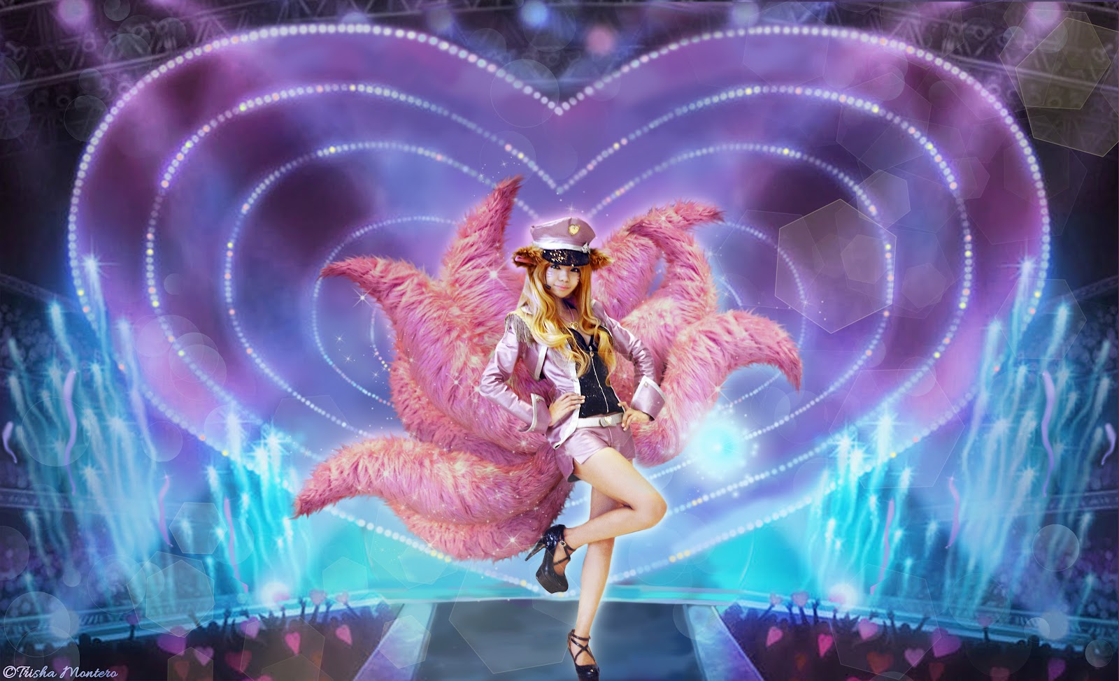 Popstar Ahri Splash Art