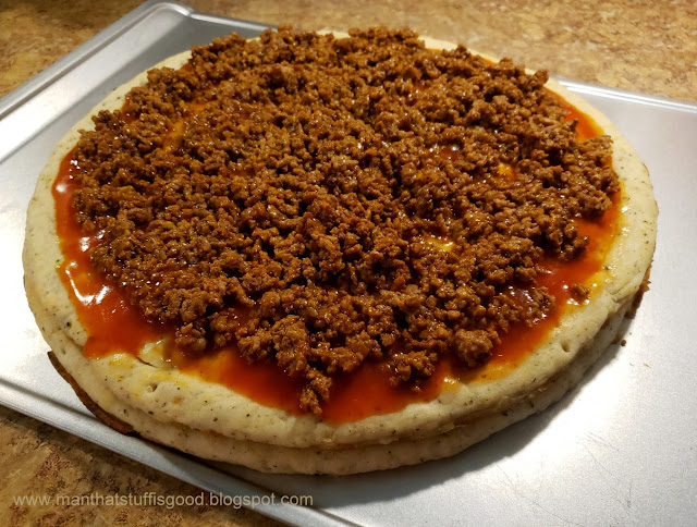 Double Stacked Mexican Pizza