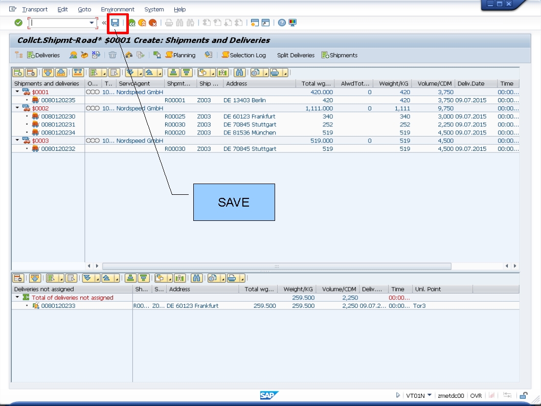 青蛙SAP分享 Froggy's SAP sharing: LE TR0360 Method 2 - VT01N Create Sipment ...