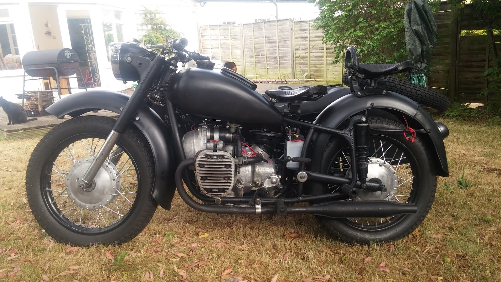 1965 Dnepr K750 Restoration Project: August 2015