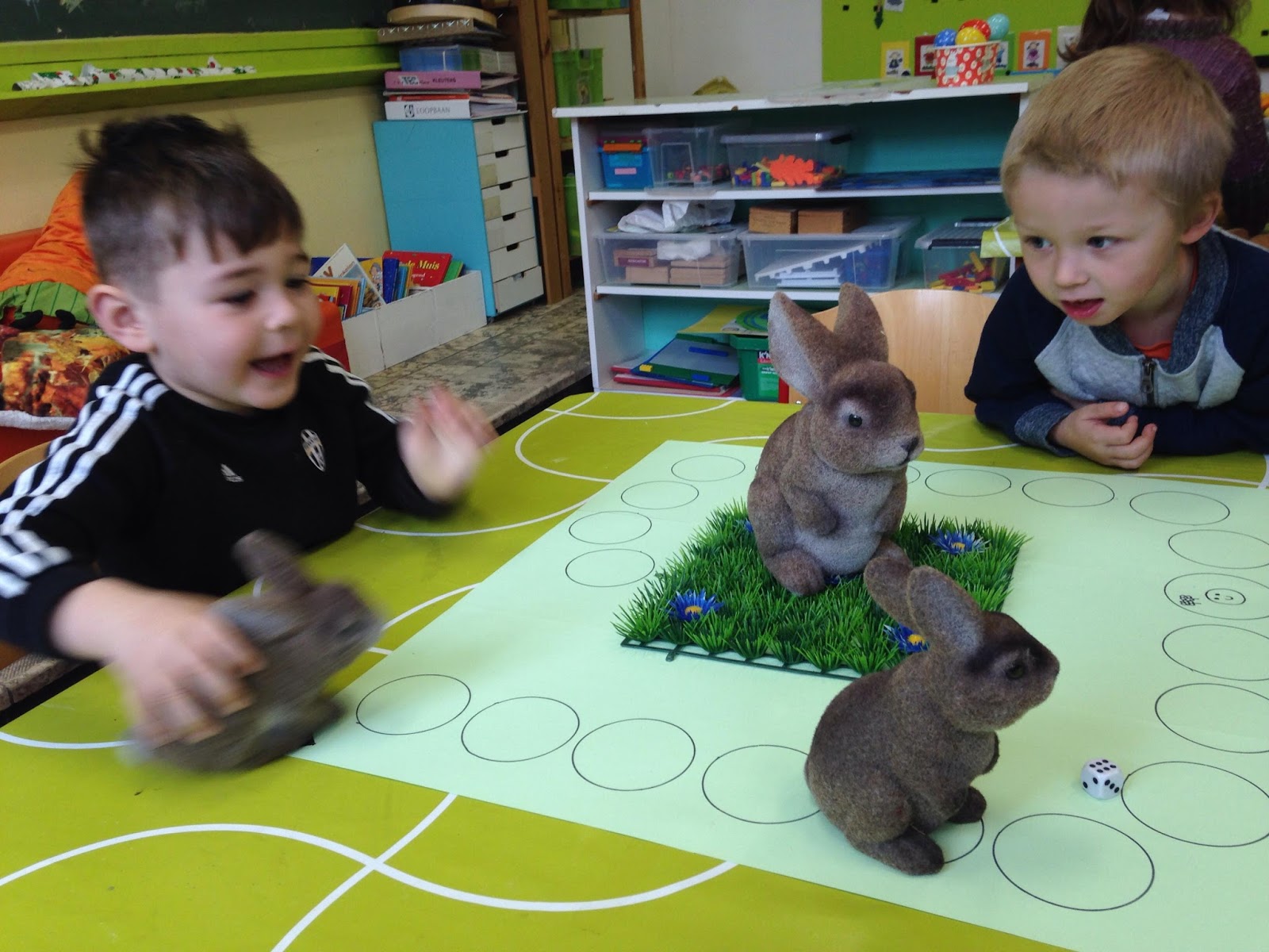 Welkom in de eerste kleuterklas!: paasfoto's