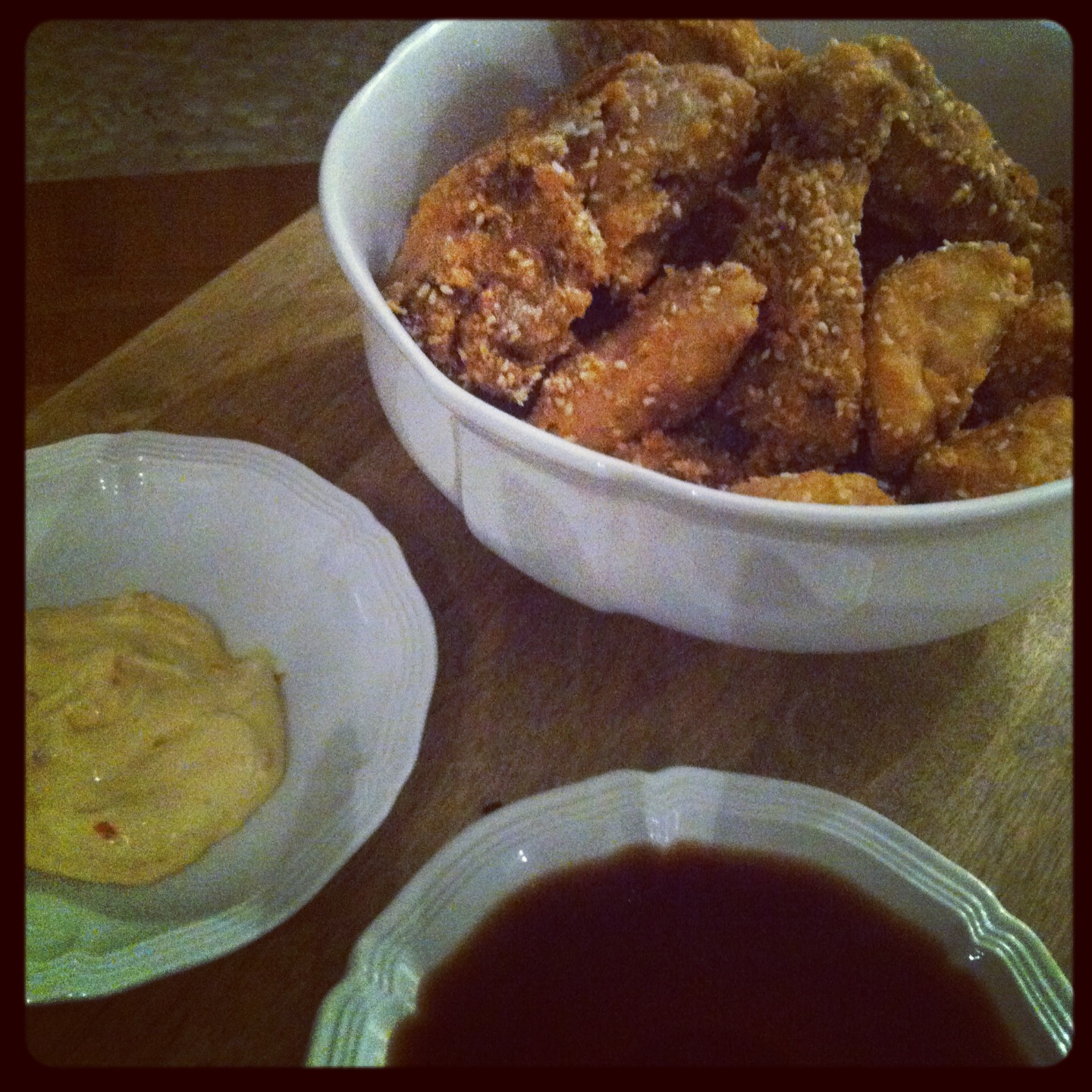 GI-licious : Friterad kyckling som pocherats i masterstock