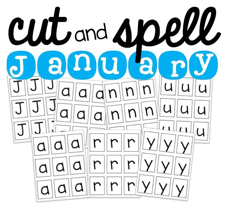 Doodle Bugs Teaching {first grade rocks!}: Cut and Paste the Months of ...